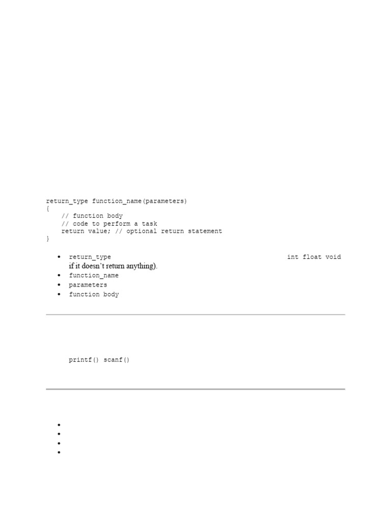 Lecture 7 Functions With Examples Pdf Parameter Computer Programming Computer Programming