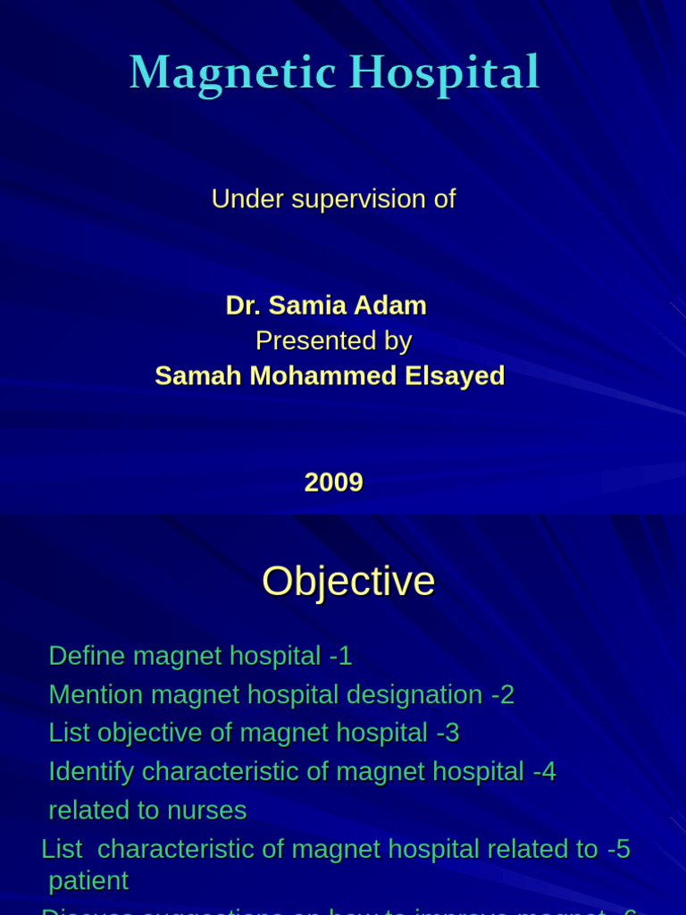 Magnetic MHospital | PDF | Nursing | Hospital