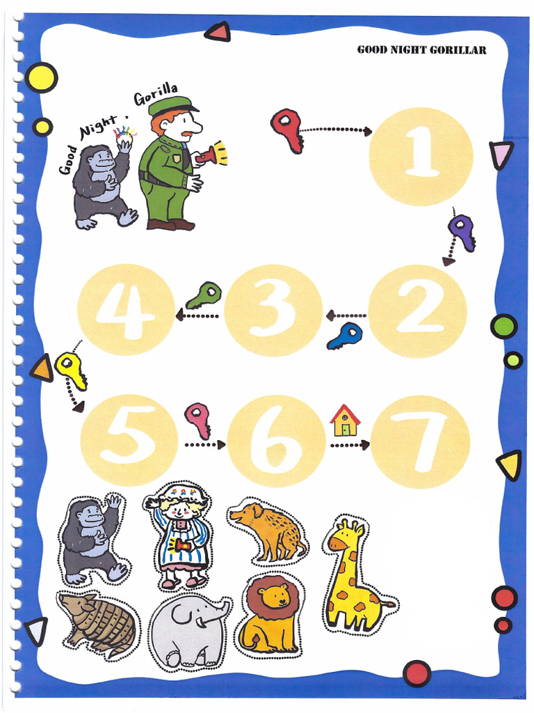 Good Night Gorilla Worksheet Seq in 1 | PDF