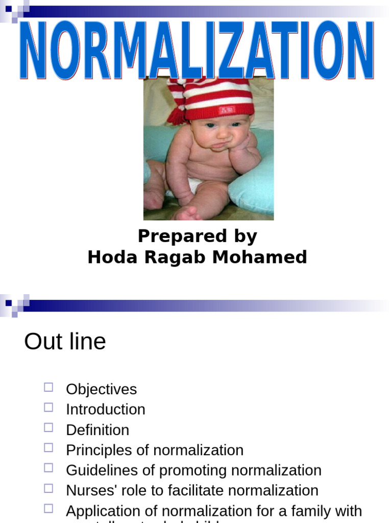 Hoda Normalization | PDF | Intellectual Disability | Parent