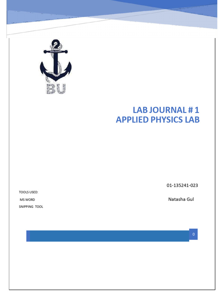 Journal Lab 1 Experiment 1 2 27092024 110315pm | PDF