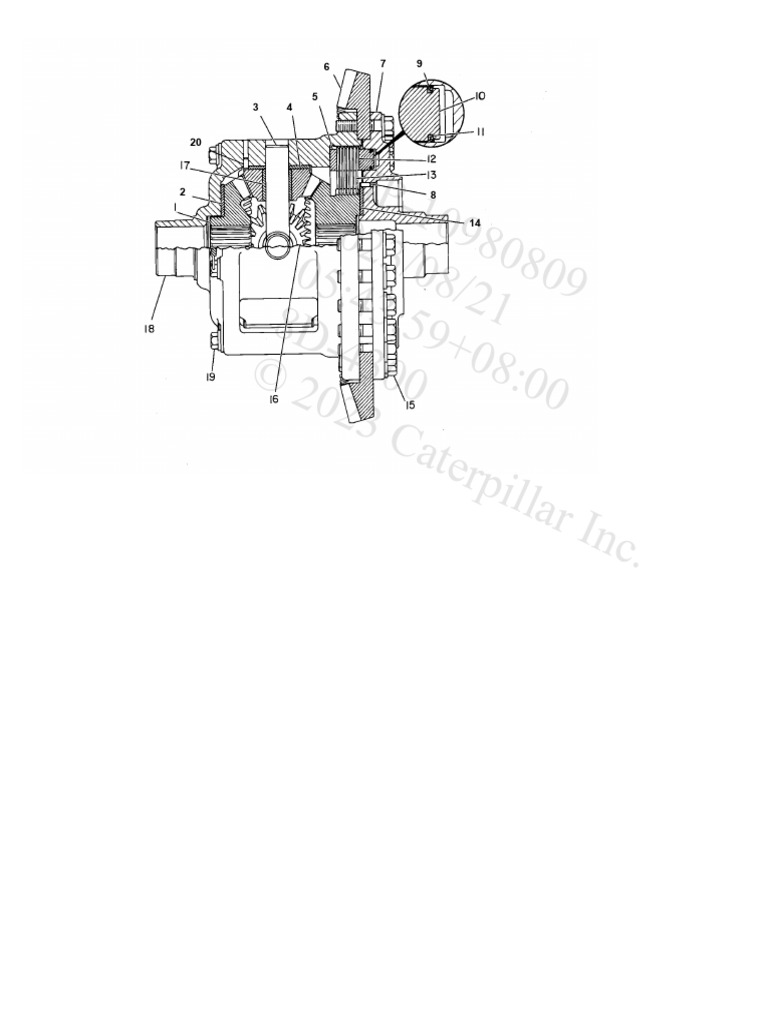 DIFFERENTIAL GP Parts (16H) | PDF | Mechanical Engineering