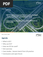 Nec4 Practice Note On Eci Contracts x22 | PDF | General Contractor | Subcontractor