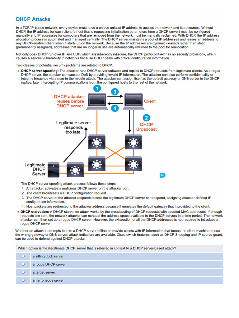 14 - DHCP Attacks | PDF