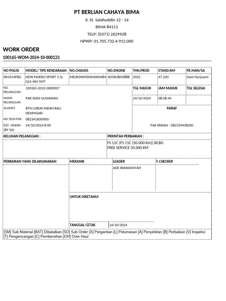 BSI - Work Order - 2024-10-24T081002.812 | PDF