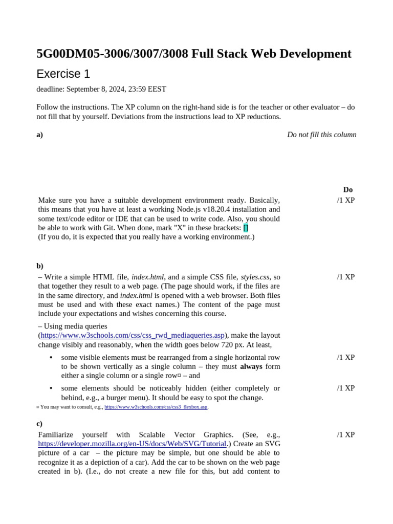 Ex 01 | PDF | Software Development | Software Engineering