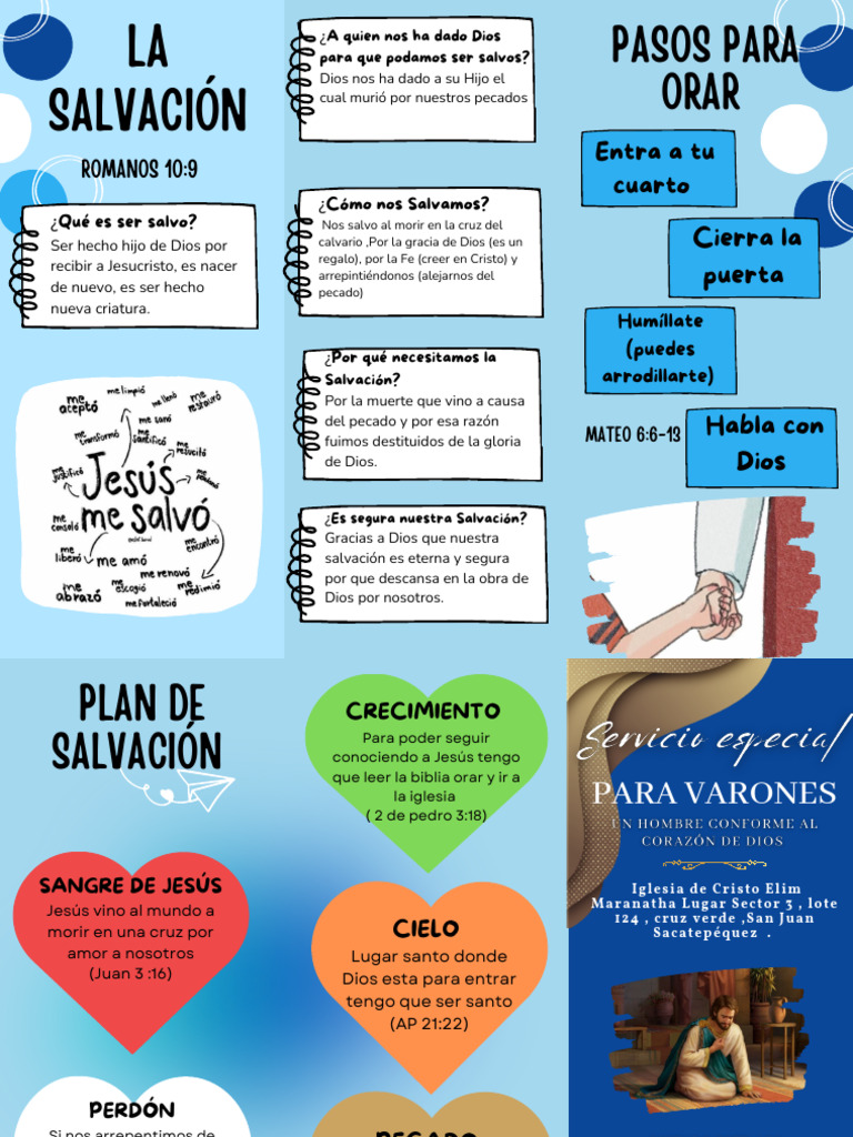 Folleto Que Es La Salvación | PDF | Salvación | Cristo (título)