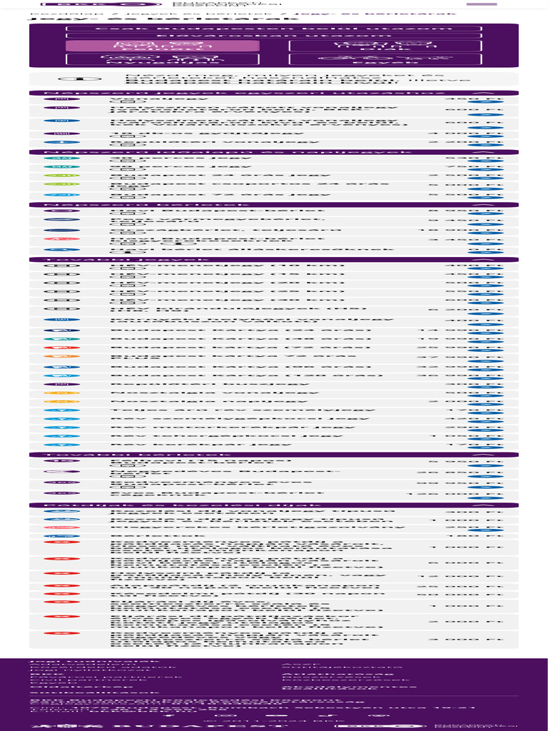 Jegy - És Bérletárak | PDF