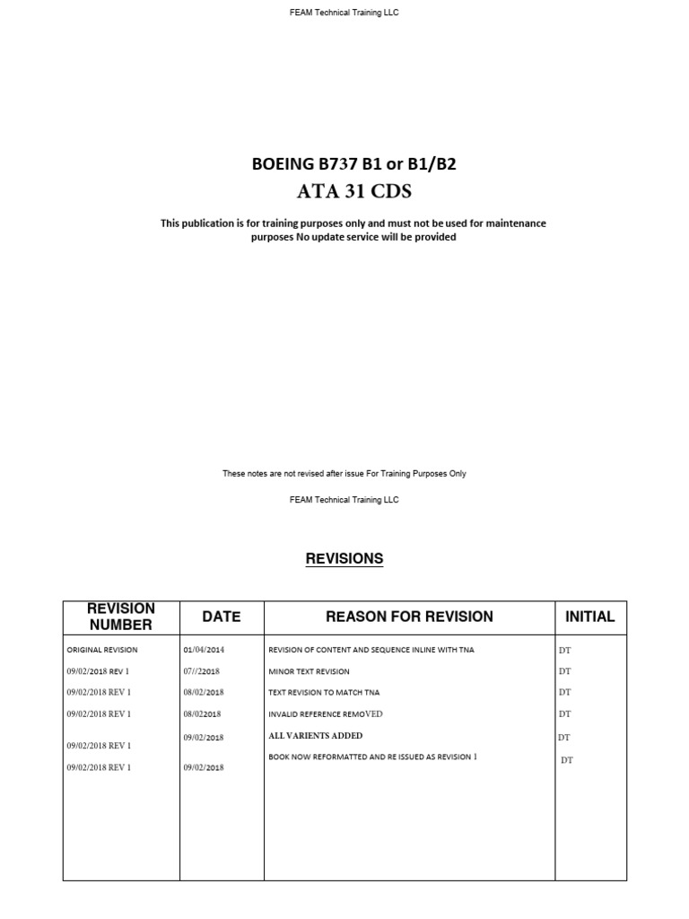 B737NG ATA 31-62 CDS L3 e 2 | PDF | Aerospace | Aircraft