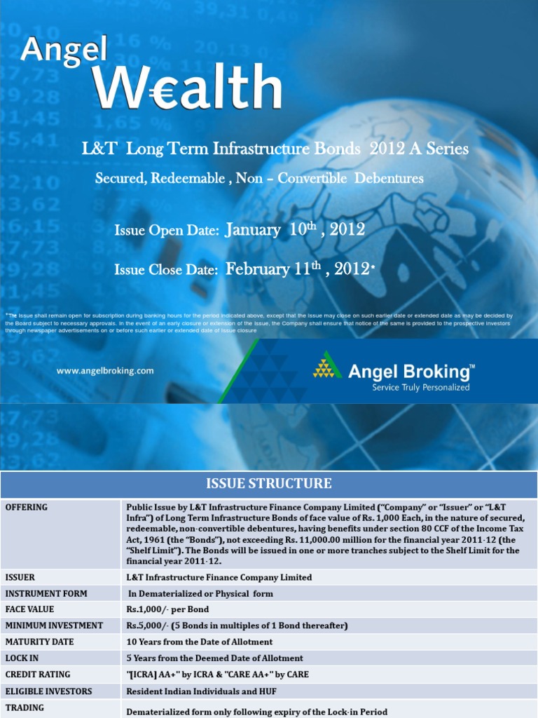 L&T Infra Bonds | PDF | Bonds (Finance) | Interest