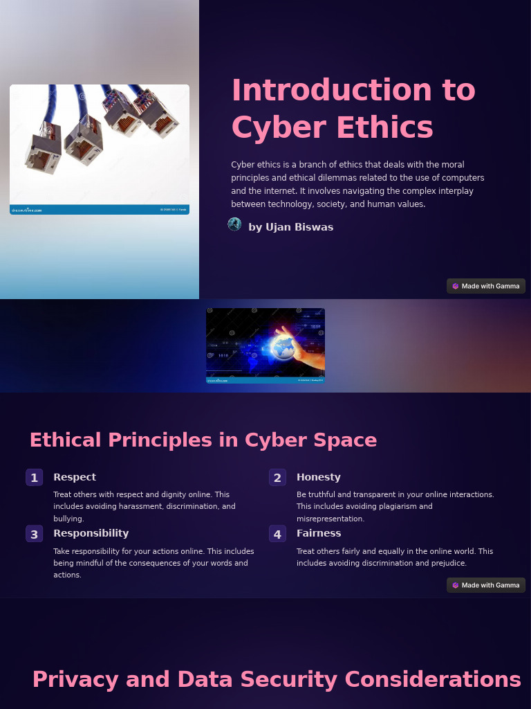 Introduction To Cyber Ethics | PDF | Privacy | Cyberbullying
