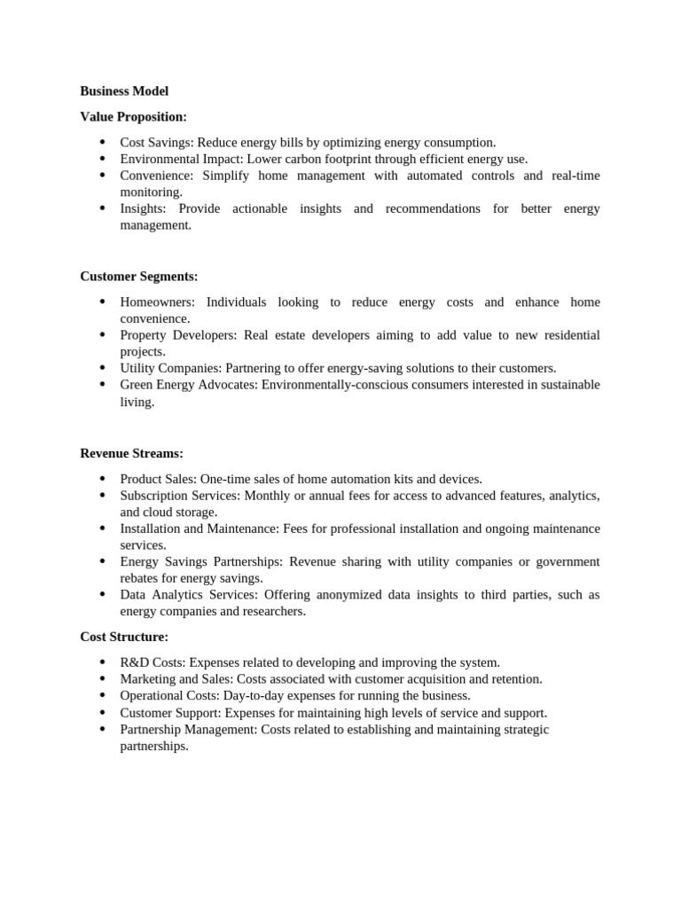 Business Model | PDF