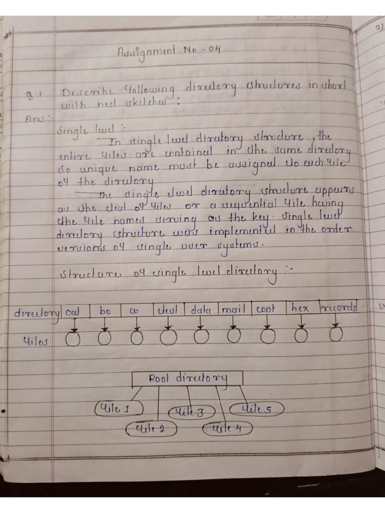 Operating System Assignment No 4 | PDF