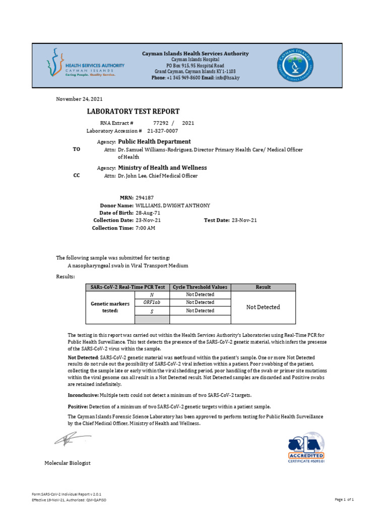 Williams, Dwight Anthony - 21-327-0007 | PDF | Virus | Real Time ...
