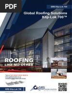 Saflok 700 | PDF | Sheet Metal | Roof
