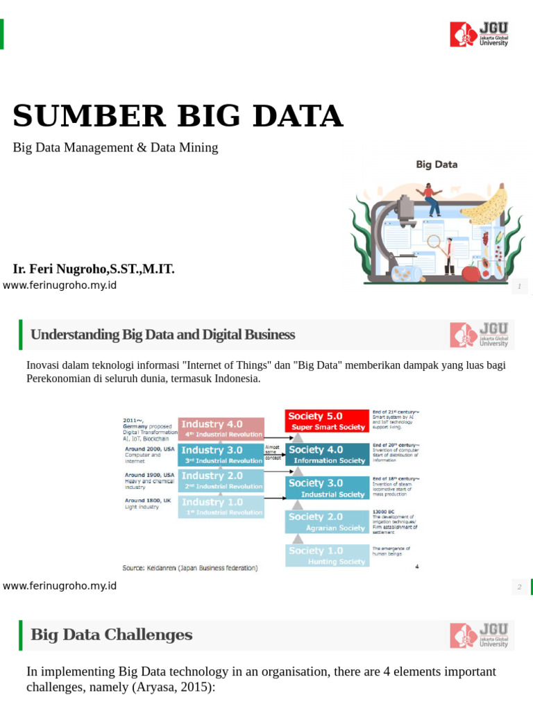 Sumber Big Data | PDF