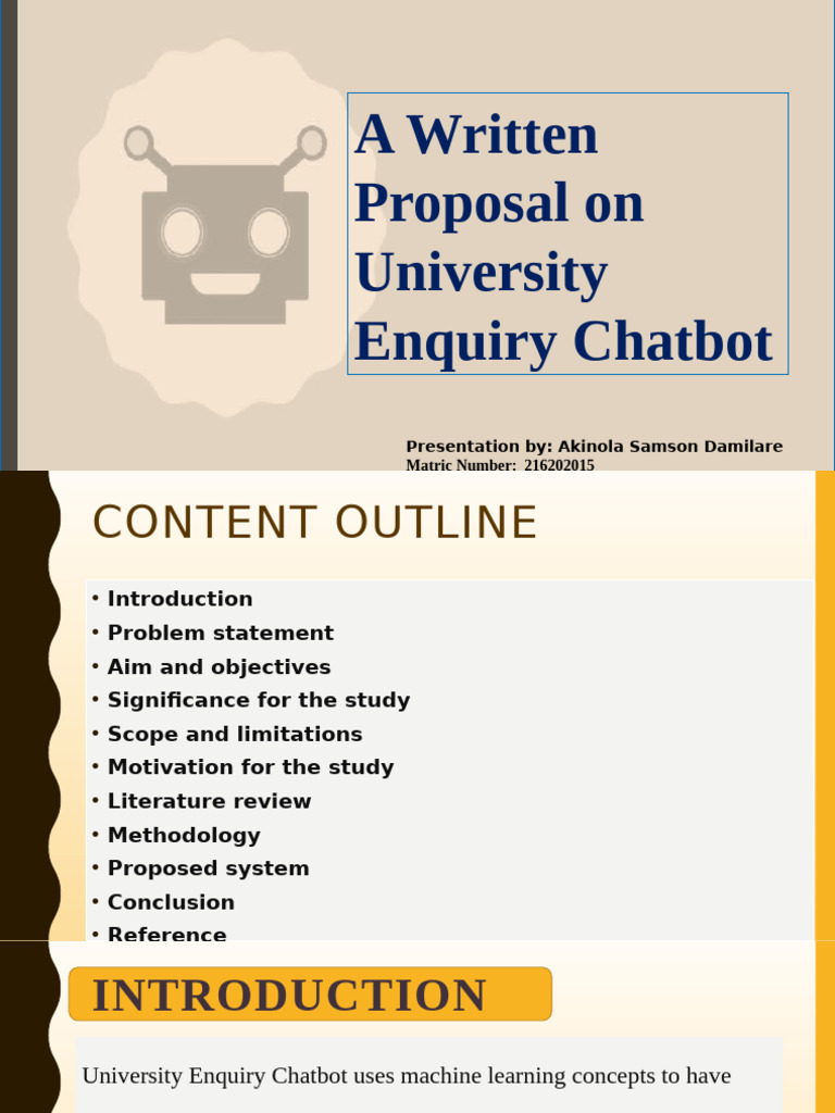Seminar Chatbot For CLG Enquiry | PDF | Computing | Artificial Intelligence