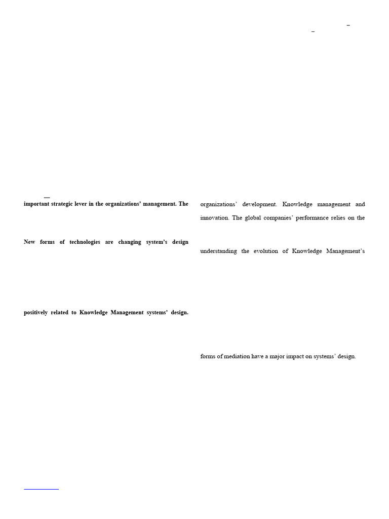 The Evolution of Information and Communication Tec | PDF | Knowledge ...