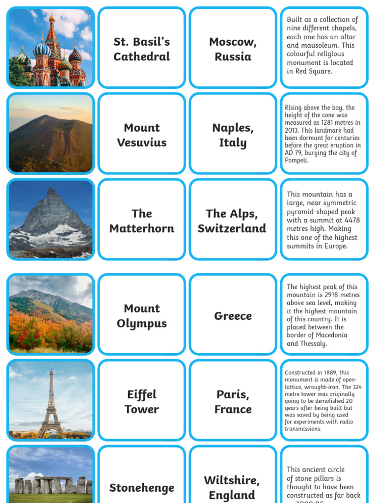 european-landmarks | PDF | Architectural Design | Architecture