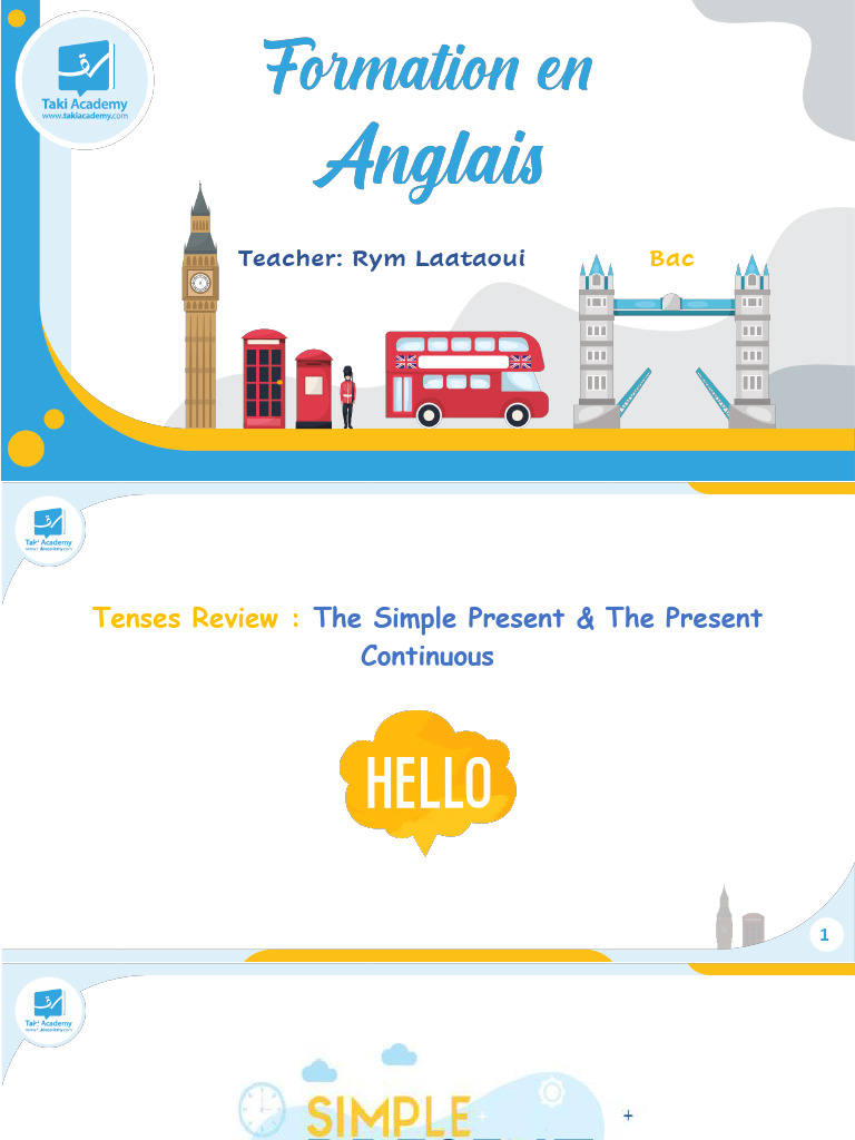 668e811cc63f1 - The Present Simple + Progressive (Bac) | PDF | Subject ...