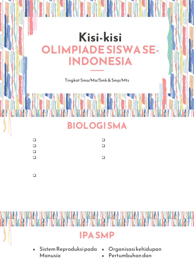 Kisi-Kisi Ossi 2024 | PDF