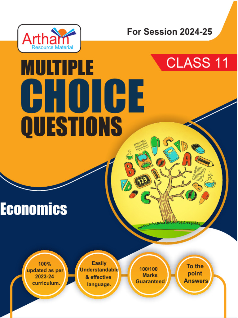Economics Class 11 Chapter 6 Concepts of Cost MCQS | PDF | Average Cost ...