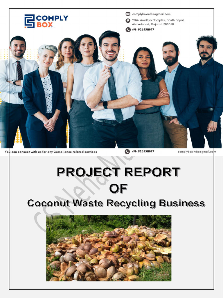 Coconut Waste Recycling Business Guide | PDF | Economies
