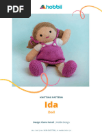 Free Izzy Teddy Bear Knitting Pattern | PDF | Home & Garden