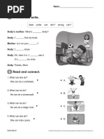 Let's Go 2 Unit 3 Test | PDF | Language Arts & Discipline | Foreign ...