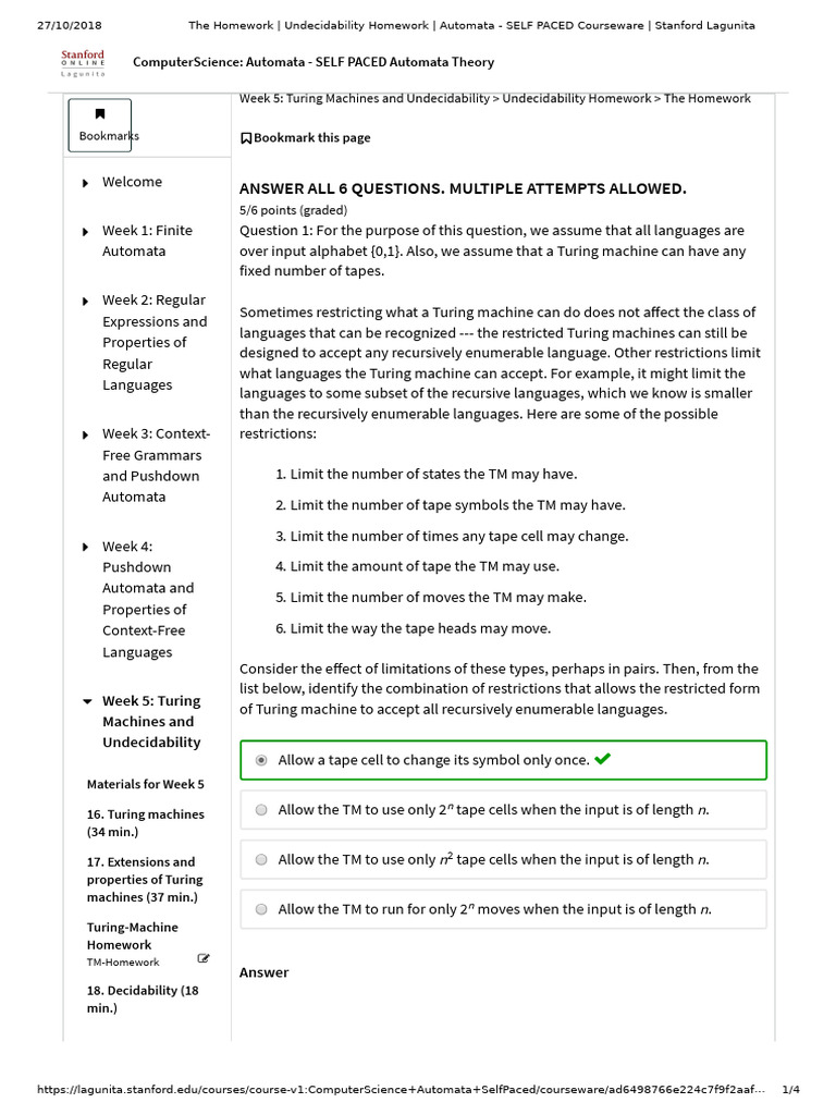 r8 From999 | PDF | Automata Theory | Theoretical Computer Science