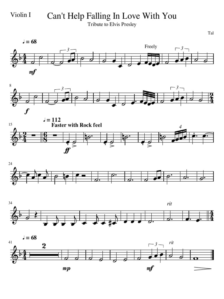 Violin 1 | PDF