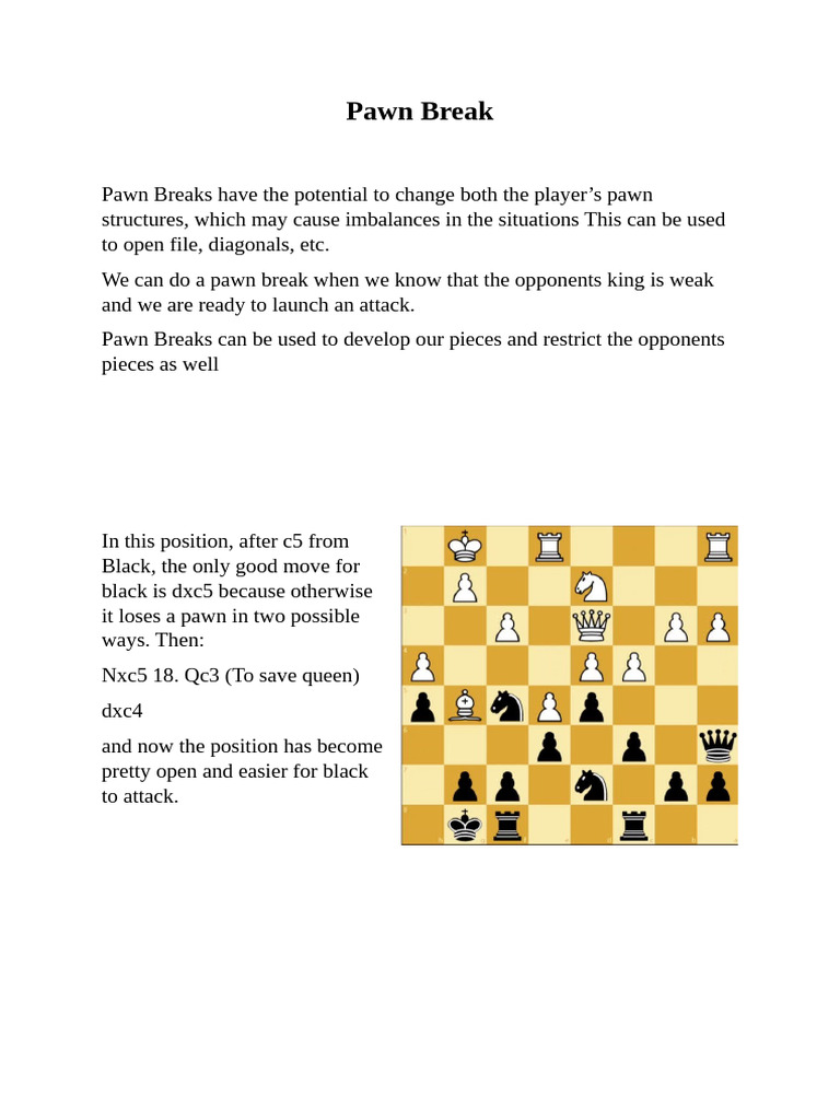 Pawn Break | PDF | History