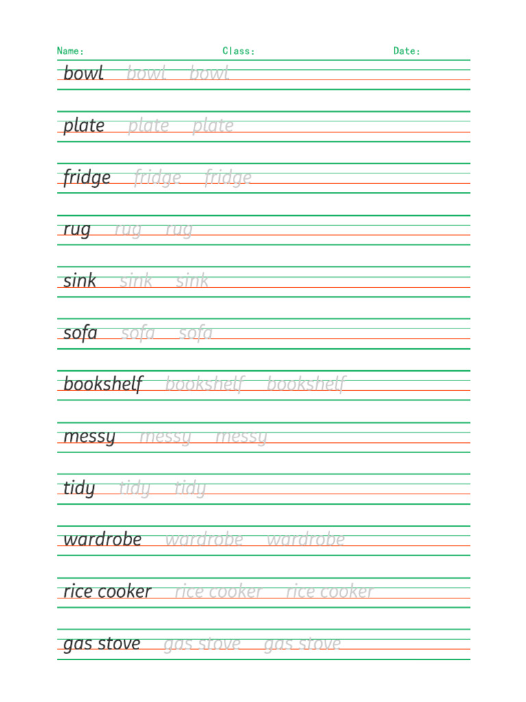 English Writing Practice | PDF