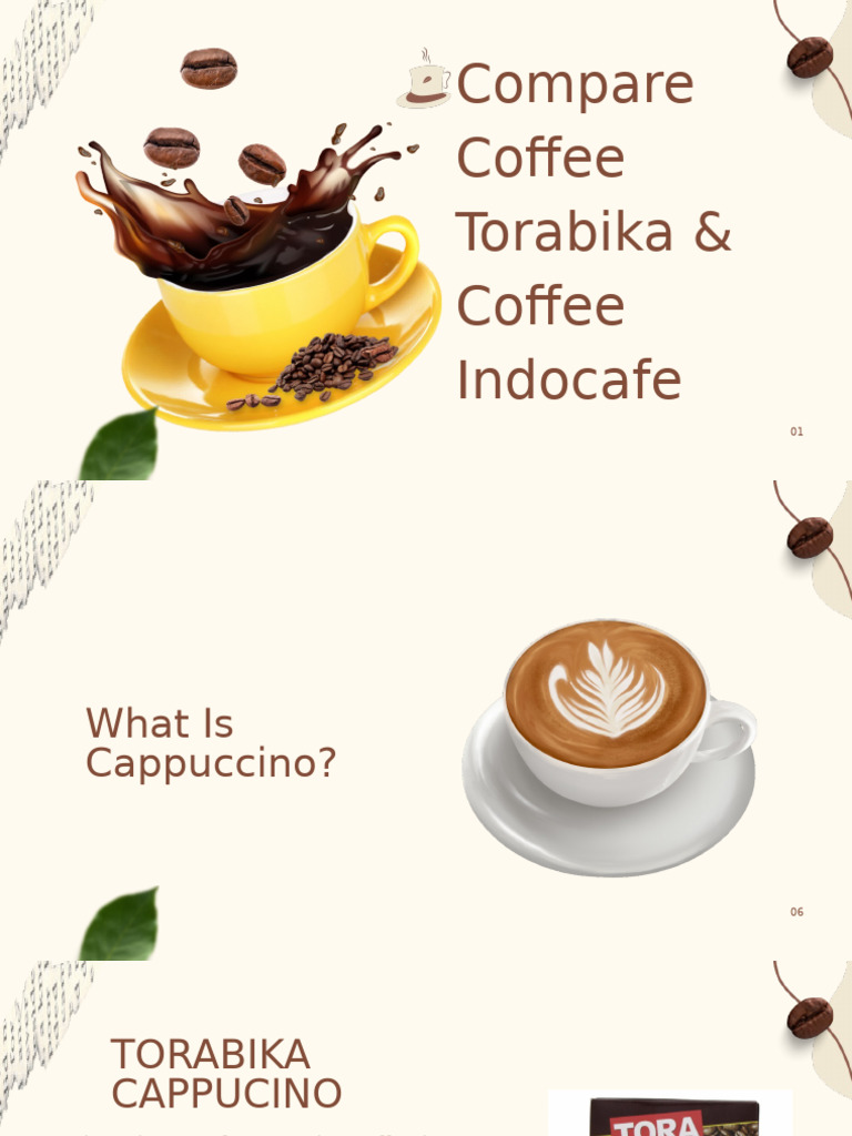 Krem Dan Cokelat Presentasi Unik Kedai Kopi | PDF