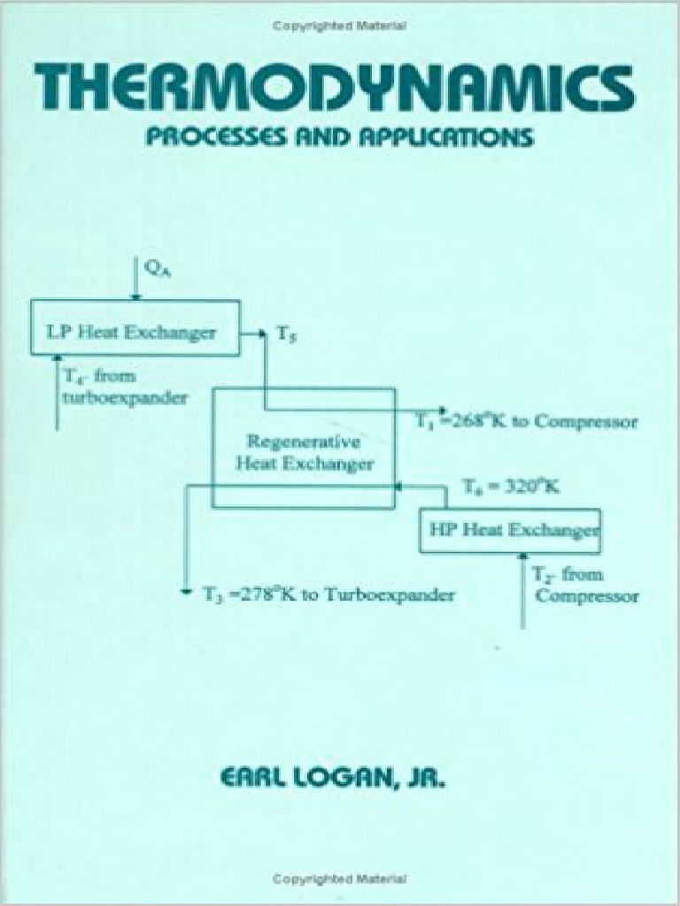 Thermodynamics Processes and Applications by Earl Logan JR | PDF | Gases | Temperature