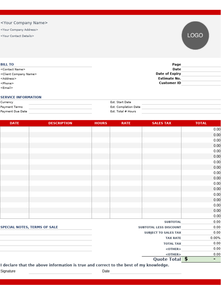Advanced-II-Invoice-Template 2-Excel | PDF | Money | Payments