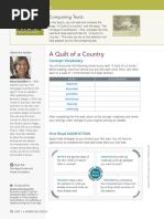 A Quilt of A Country Summary | PDF | Quilt