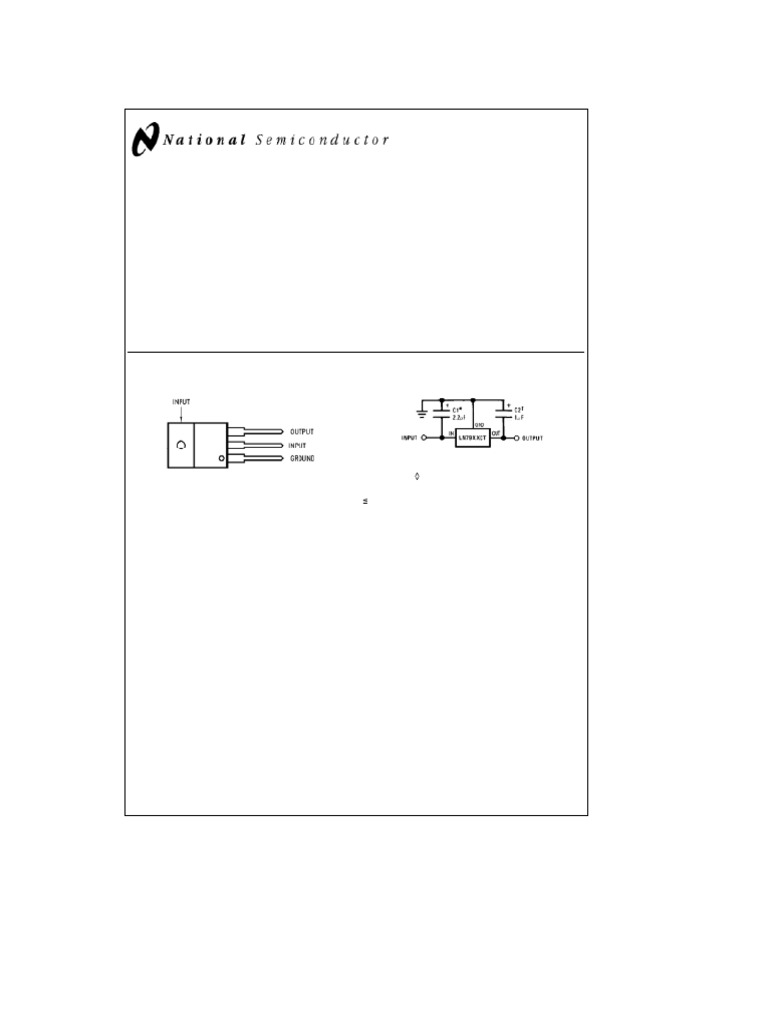LM79XX Series 3-Terminal Negative Regulators: General Description | PDF ...