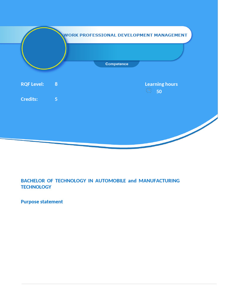 Personal Work Priorities and Professional Development 2024-2025 | PDF ...
