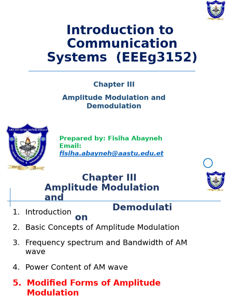 Chapter 3 Lec 2 | PDF | Electronics | Telecommunications Engineering