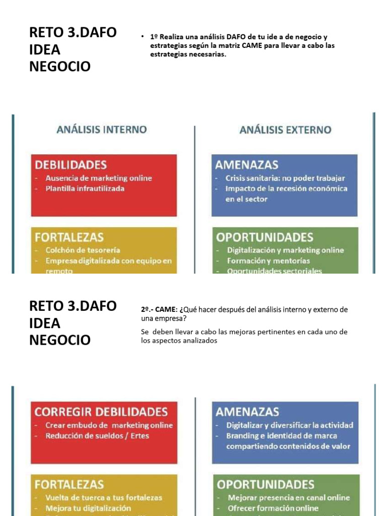 Etapa 3 Dafo y Came | PDF
