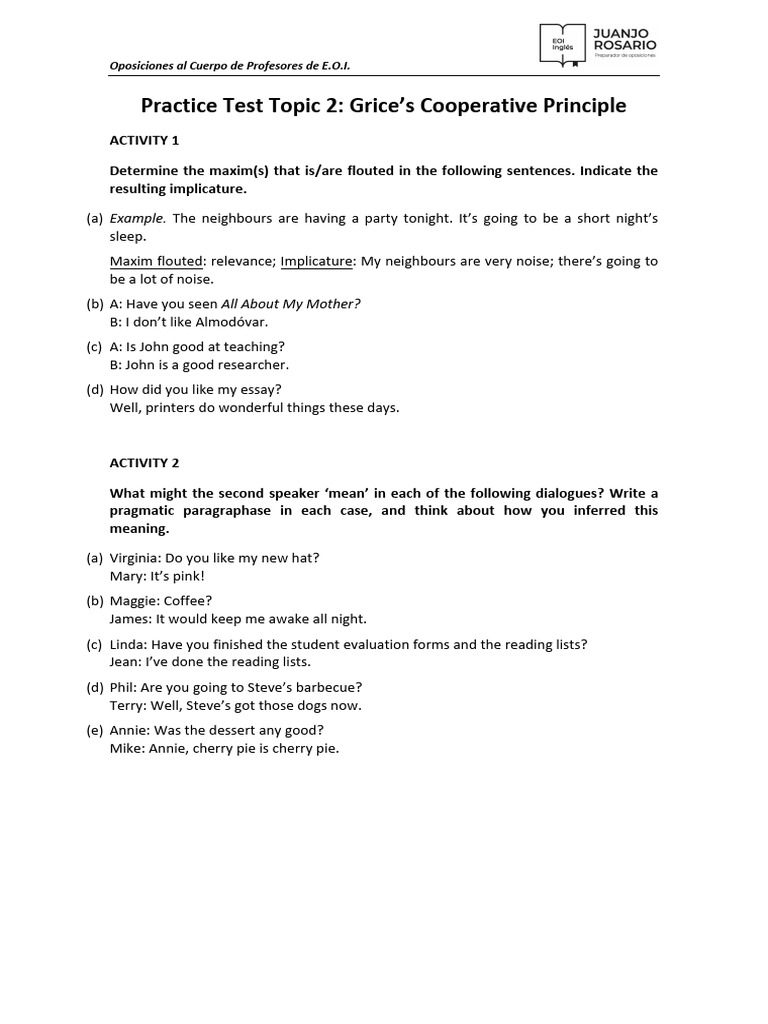 CPE English Practice | PDF | Semiotics