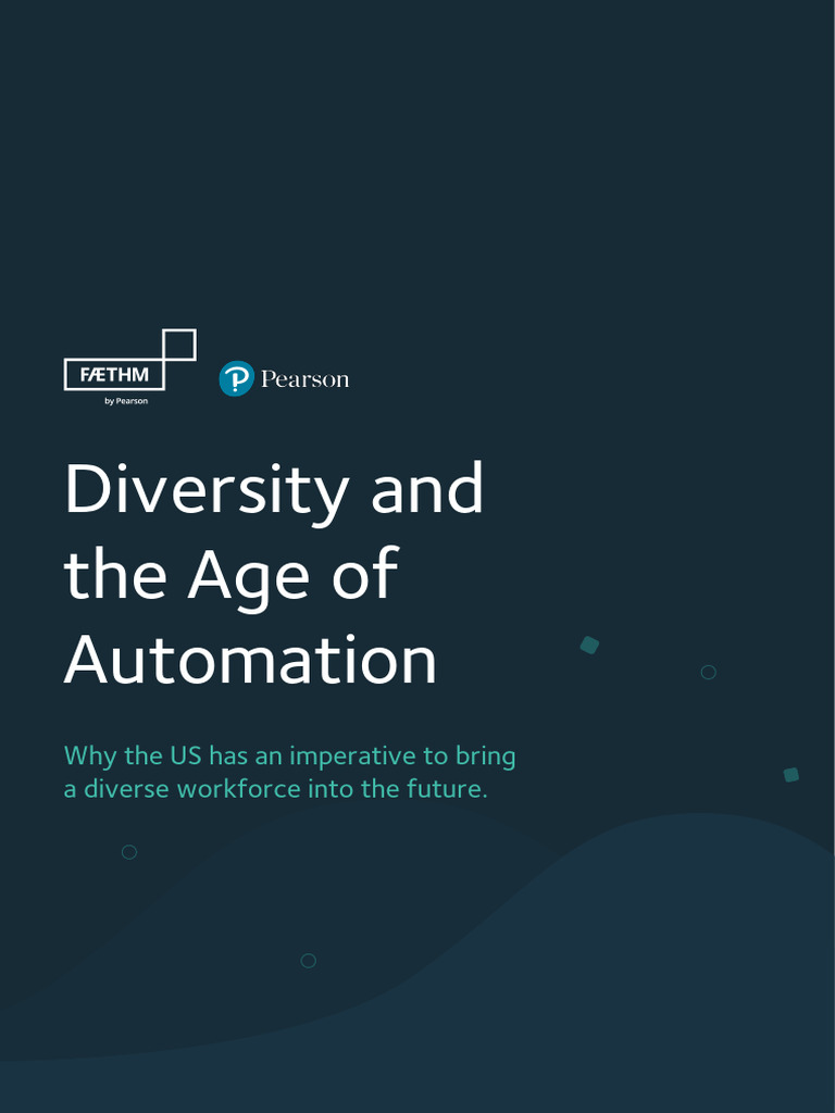 Diversity and The Age of Automation v2 | PDF | Machine Learning | Race ...