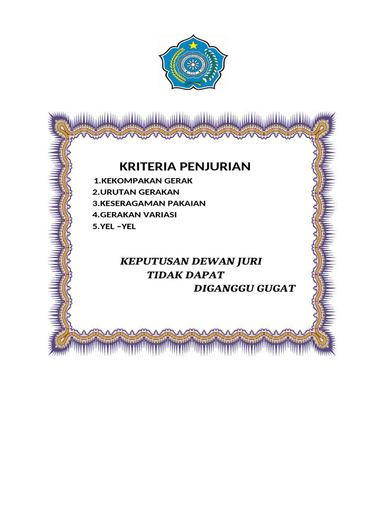 Aba Aba Dalam PBB Dasar | PDF