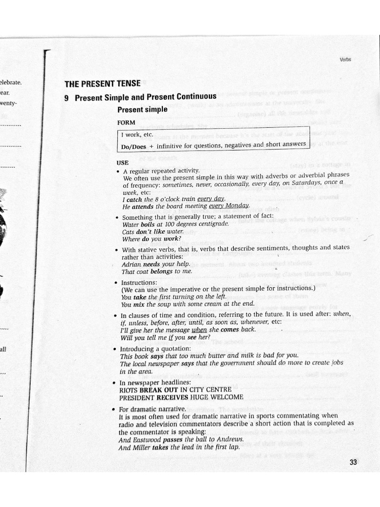 Chapter 2 - Tenses | PDF