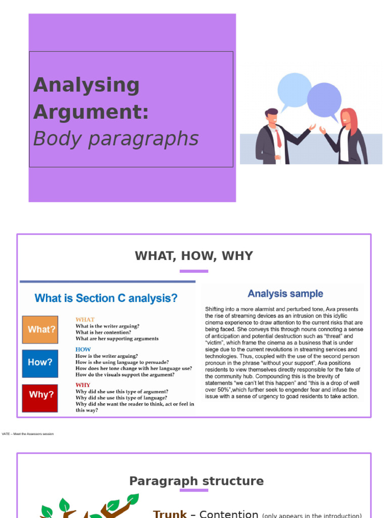 Writing Body Paragraphs | PDF | Argument