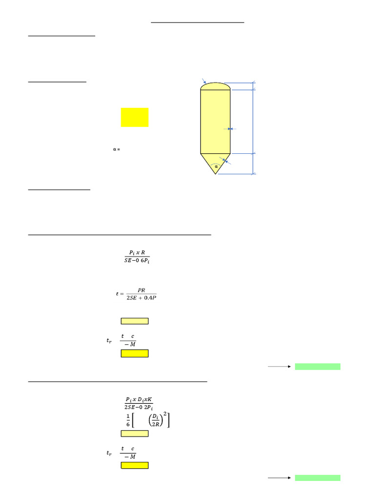 Vessel Wall Thickness Calculation Guide | PDF | Mechanical Engineering ...