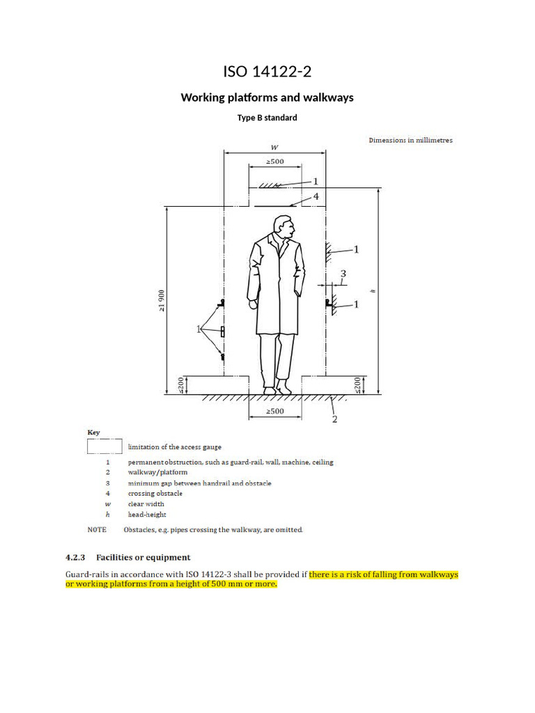 Iso 14122-2 | PDF