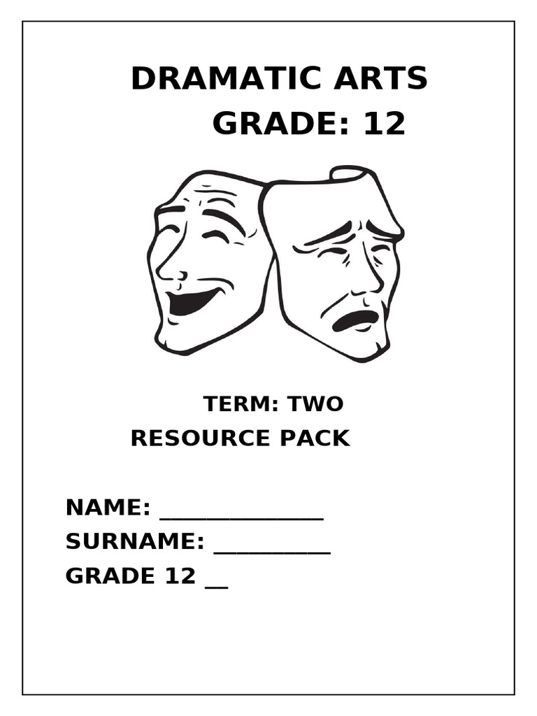 Dramatic Arts | PDF