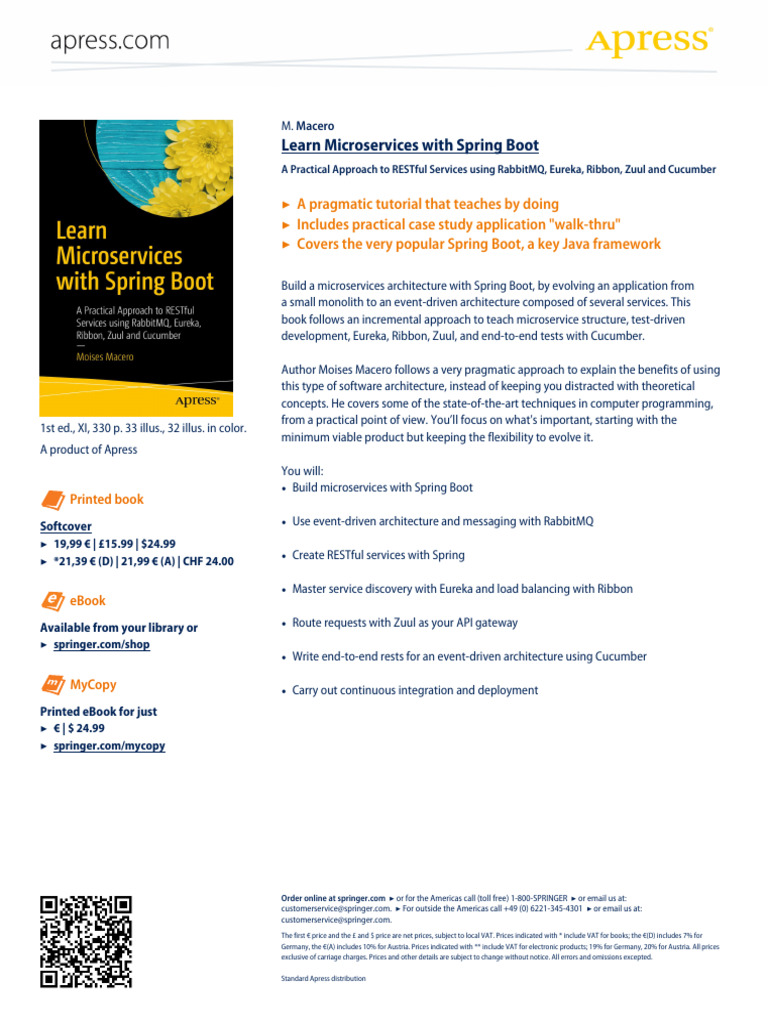 Productflyer - 978 1 4842 3164 7 | PDF | Systems Architecture | Computer Programming